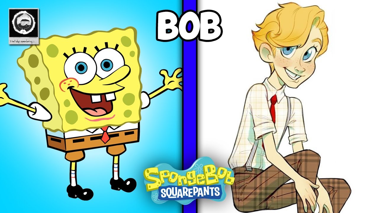 Bob Esponja Personajes En Versión Humanos! (SpongeBob As Humans) - YouTube