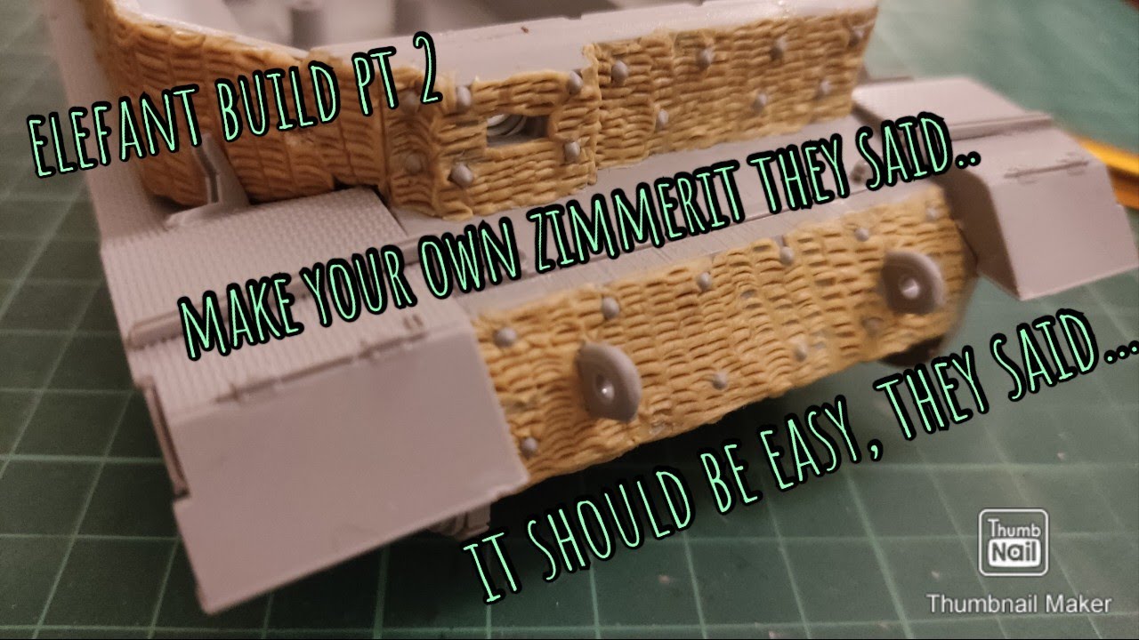 Sd.Kfz.184 Elefant 1/35 part 2 Dragon (6126) - YouTube