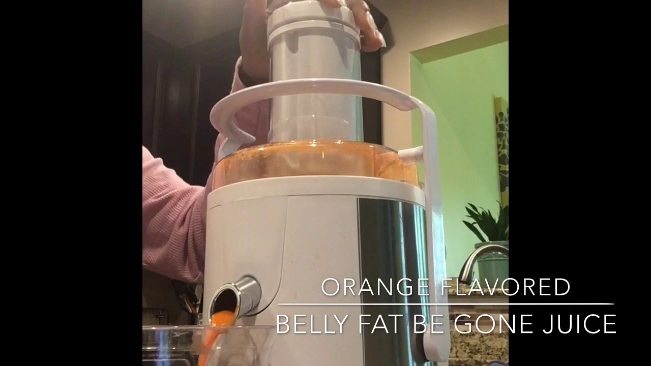 Orange Flavored Belly Fat Reduction Juice - YouTube
