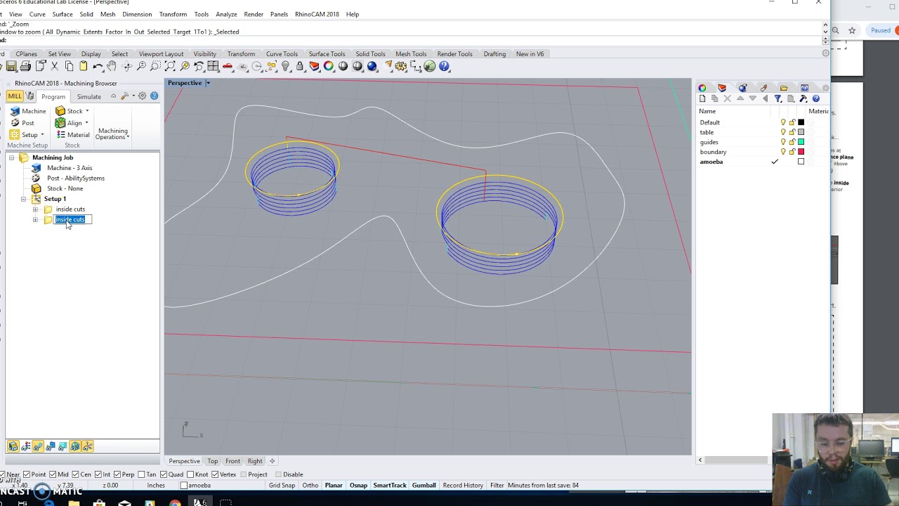 CNC Intro 2D - pt 9: ANOTHER profile operation - YouTube