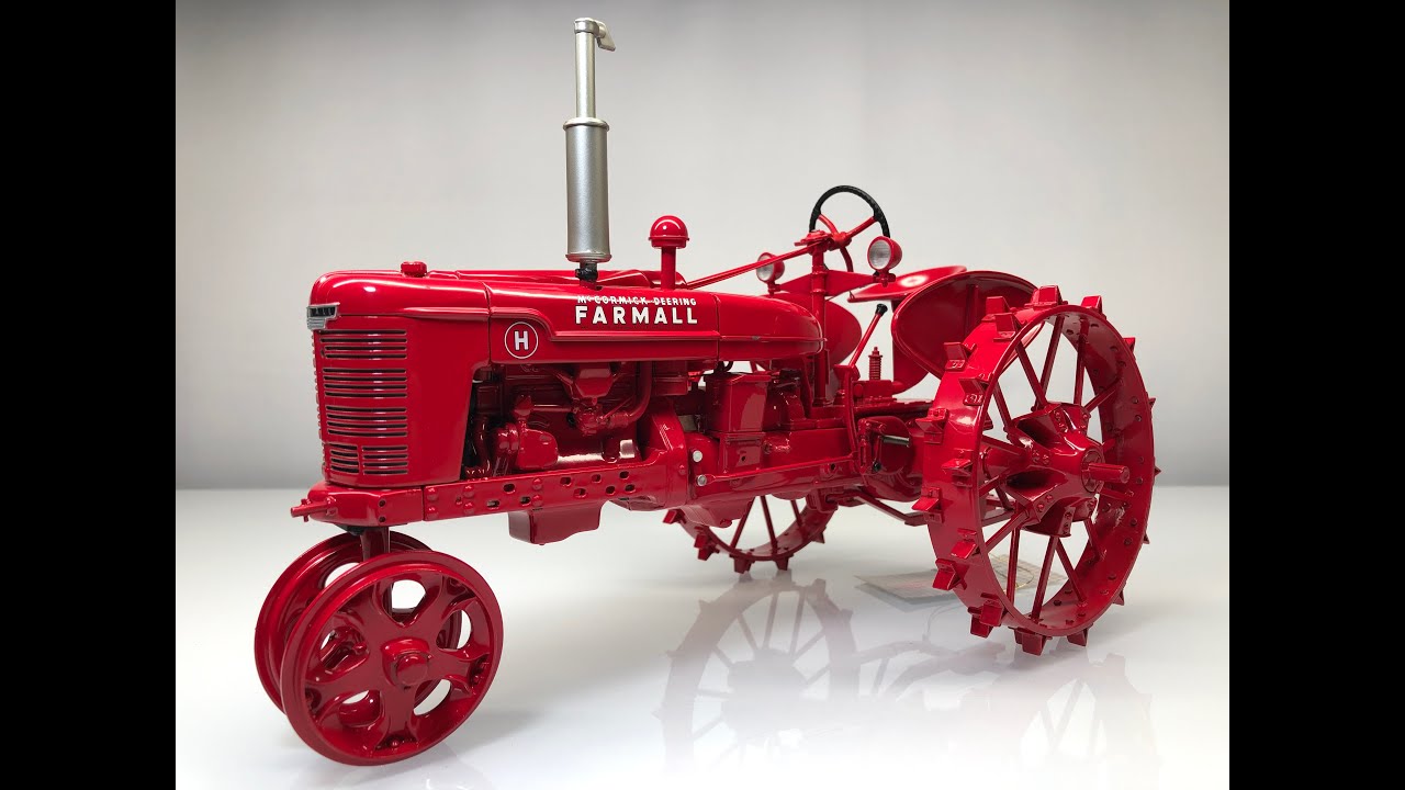McCormick Dealing FARMALL Model H Steel Wheel Tractor - YouTube