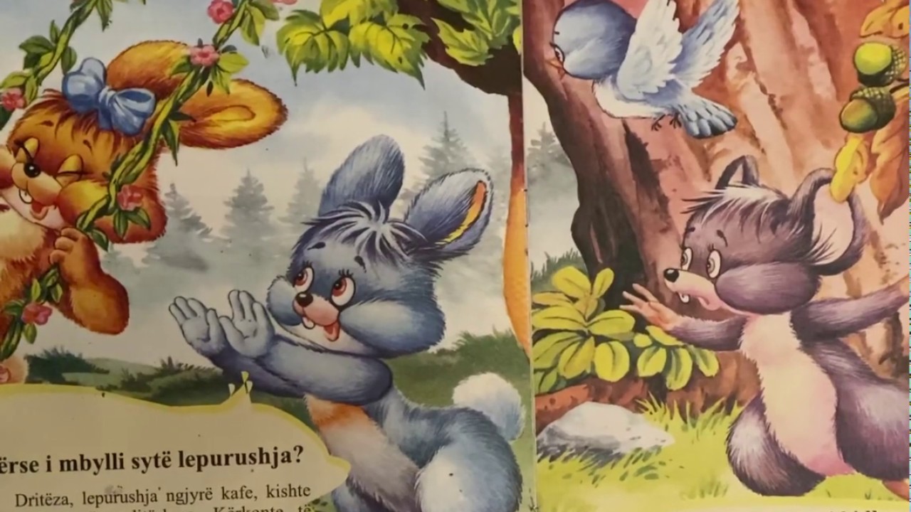 Aventurat e lepurushes Driteza, arushit Ben dhe dhelpra dinake ...