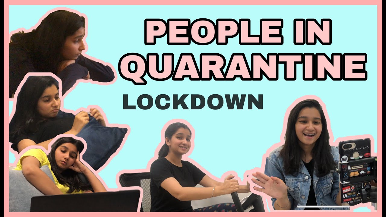 Types Of People During Quarantine | Lockdown | Sawwmya - YouTube