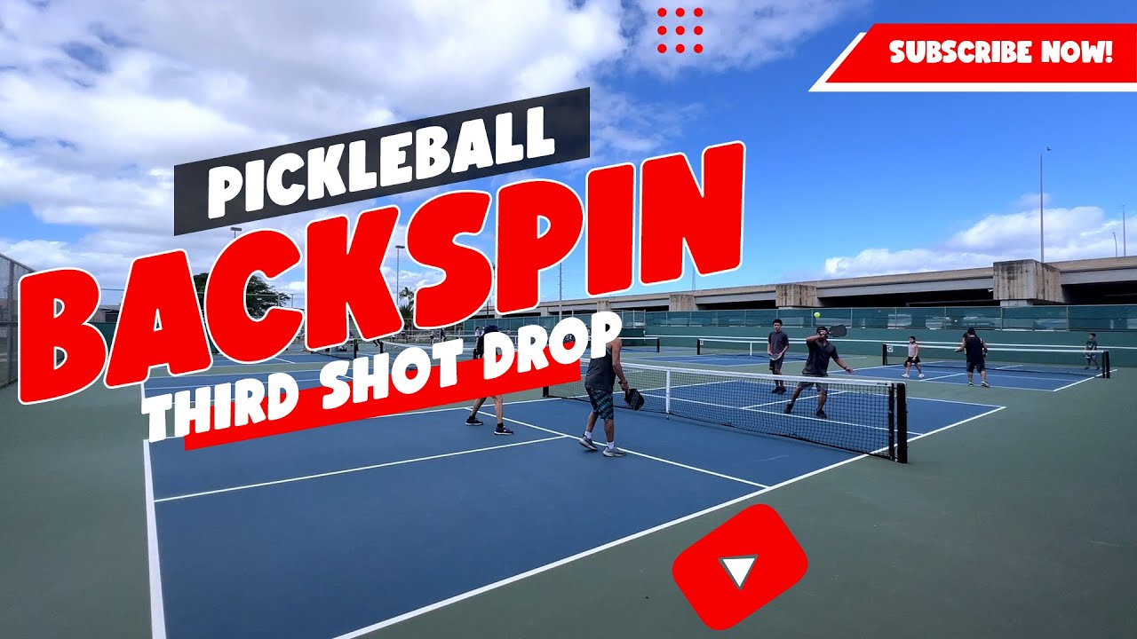 Backspin Surprise! Trying Out my Backspin Third Shot Drop in a ...