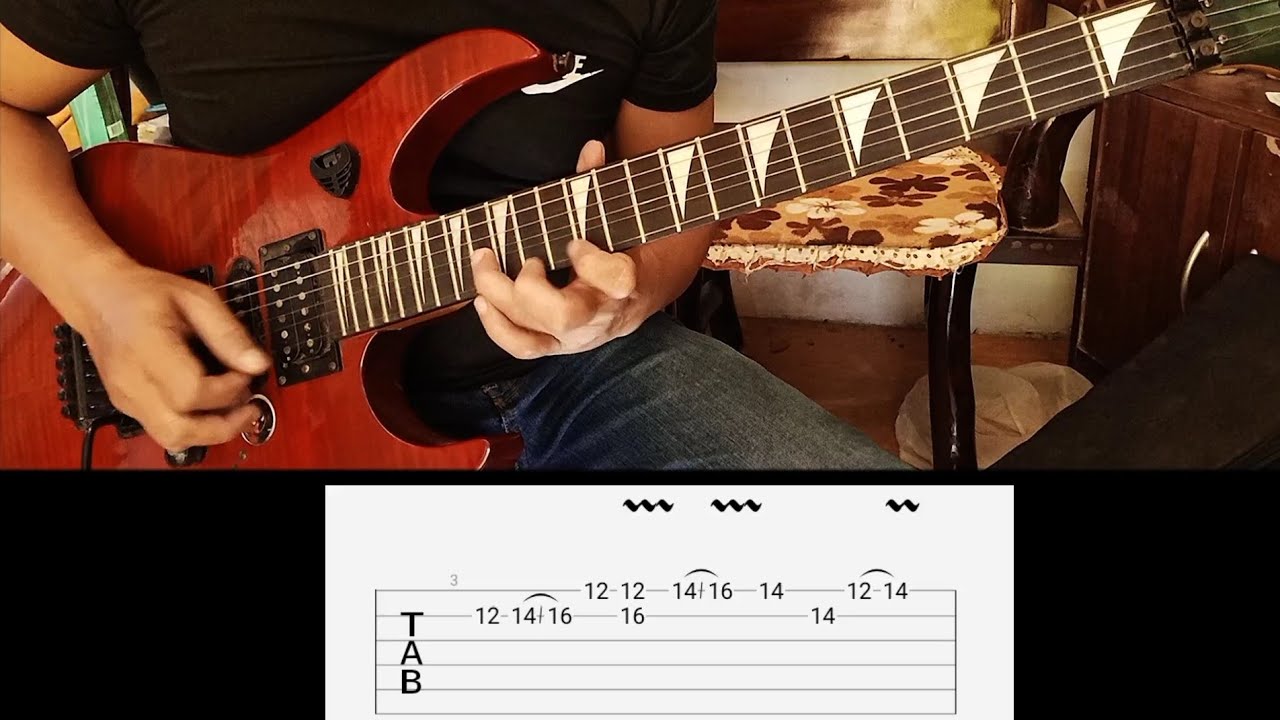 SAYAW[INFLUENCE WORSHIP] Guitar solo Cover with TABS.. - YouTube