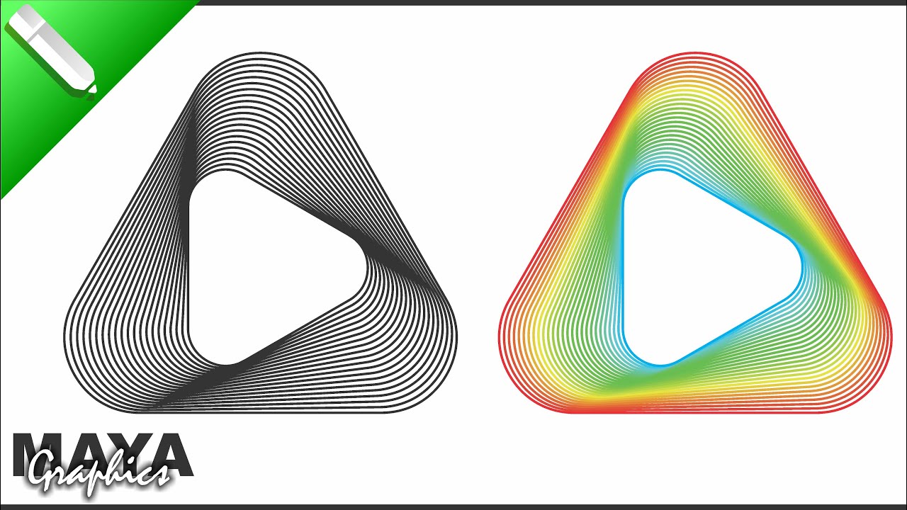 Logo designing using Blend tool in Coreldraw | Logo designing ...