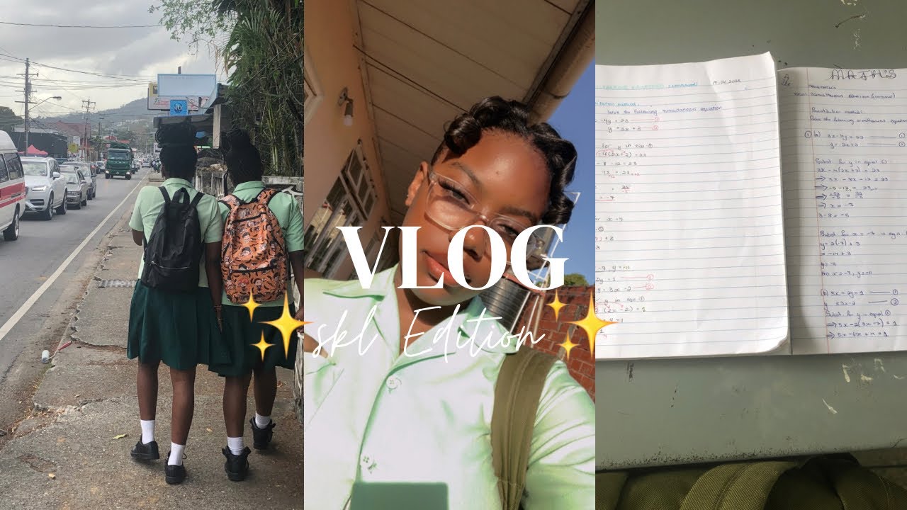 Day in the life of a Trinidad high school student. GRWM | classes | after skl #vlog #highschool ...
