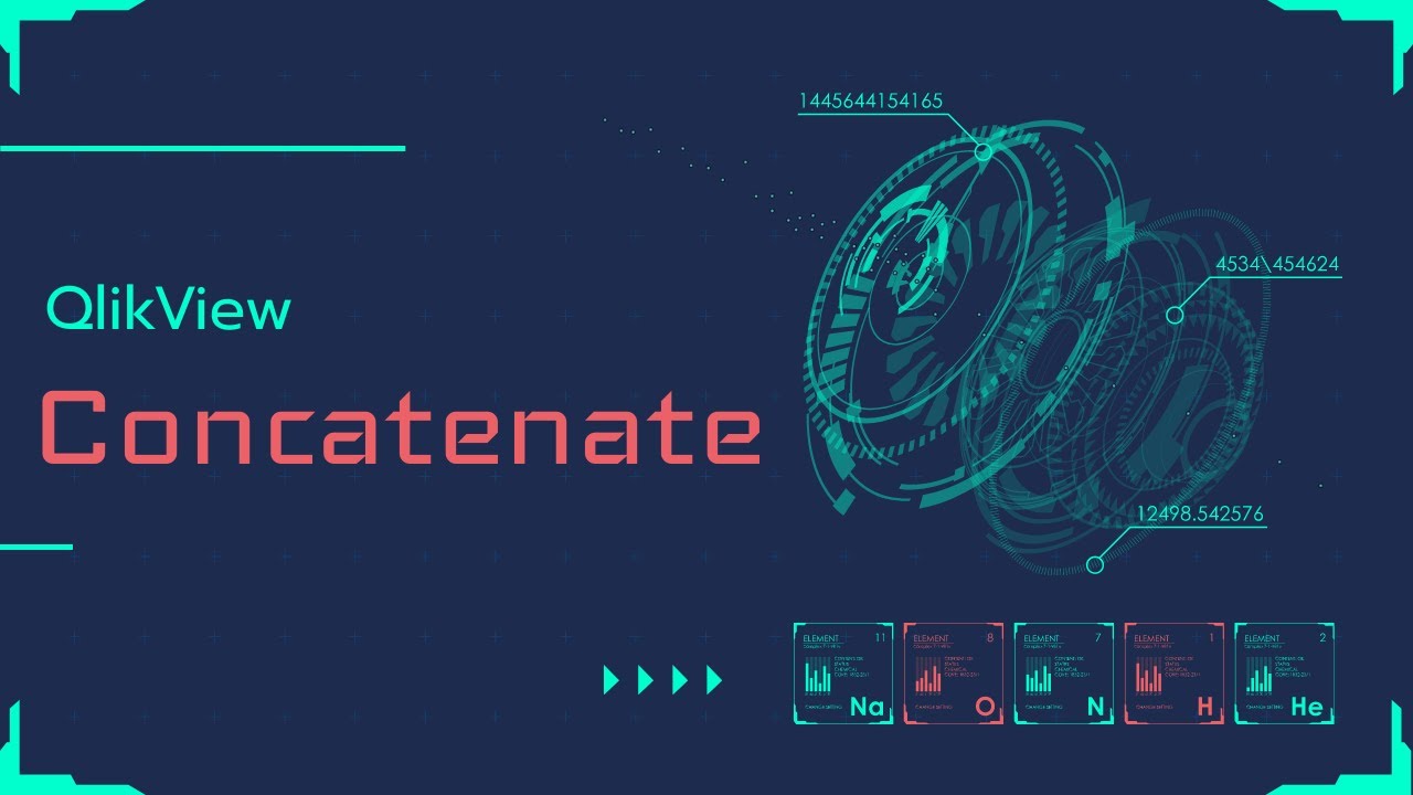 Qlikview Concatenate #QlikView #QlikSense - YouTube