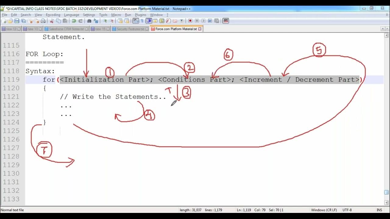 Session 12 For Loop Array - YouTube