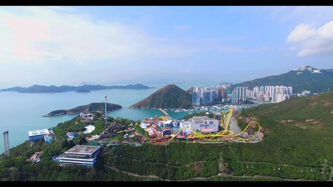 DJI Phantom 3 at Deep Water Bay Ocean Park 4K - YouTube