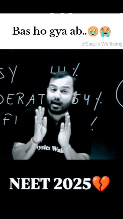 Move on nhi ho rha h bhai😭💔#neet2025 #neetaspirant #nta #pw #physics #shorts #alakhsir # ...