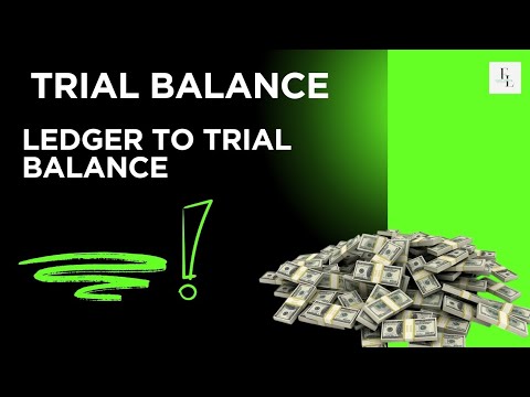 "From Ledger to Trial Balance | Full Accounting Process Explained ...