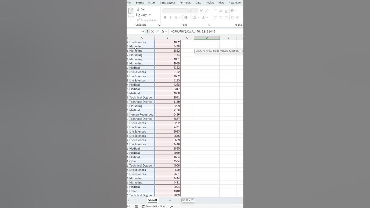 #Shorts | new office 365 function in Microsoft excel | leta explore q new excel function - YouTube
