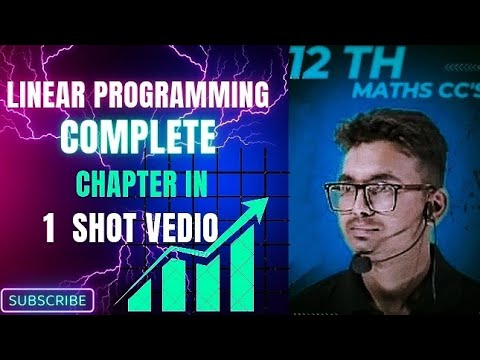 Linear Programming 12 th Maths complete chapter in just 1 shot vedio #12th #boards #trending ...