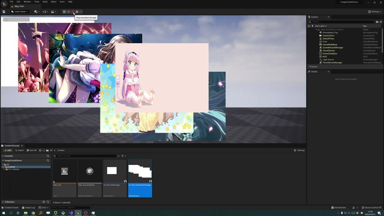 Unreal ImageCache - YouTube