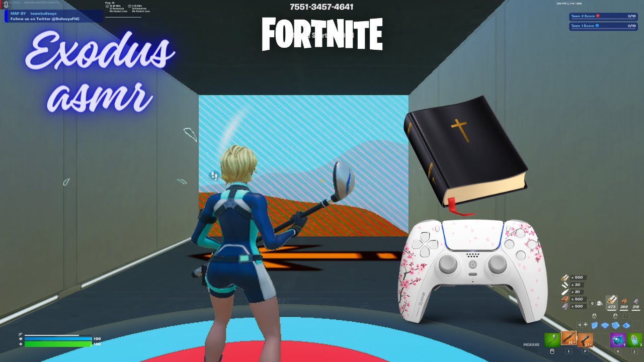 Exodus ASMR 240fps Modded Fortnite controller - YouTube