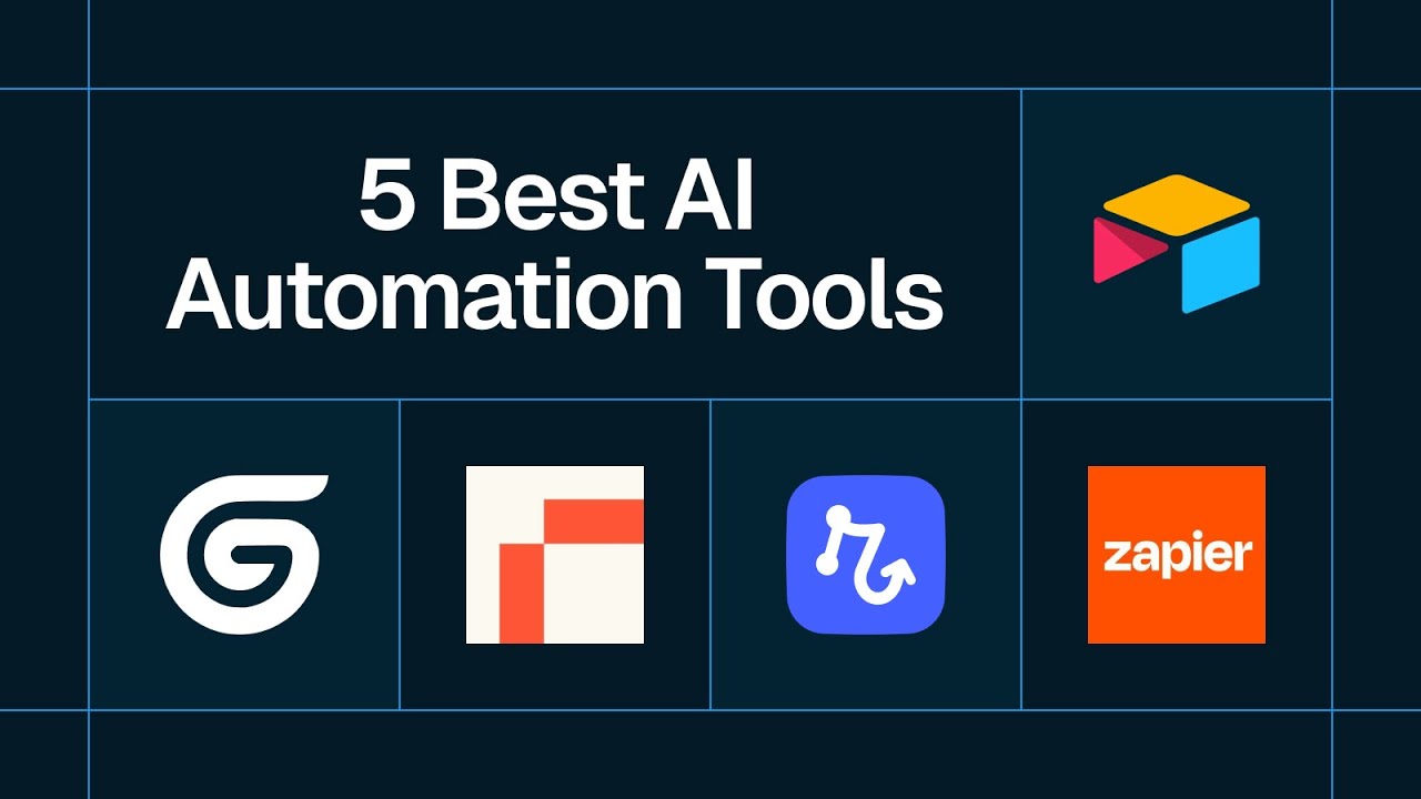 The 5 Best AI Automation Tools in 2024 - YouTube