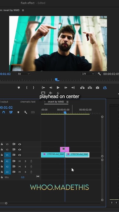 invert transition | premiere pro tutorial - YouTube