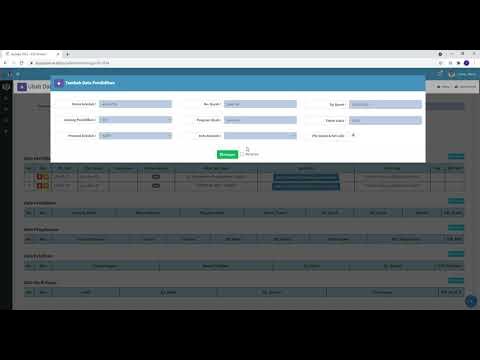 Tutorial BNSP Part 4 | Input Pendidikan Peserta - YouTube