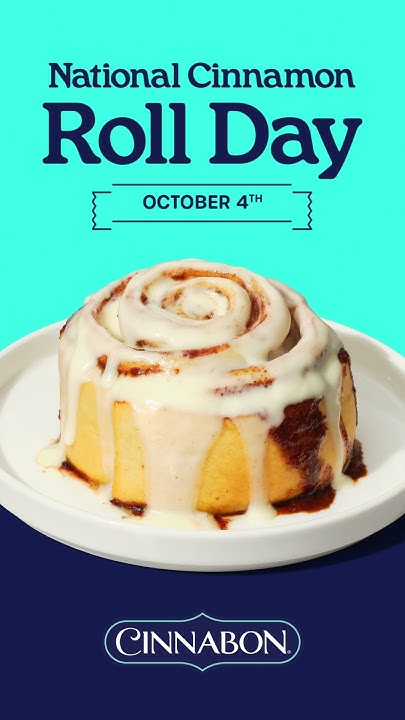 National Cinnamon Roll Day - Join Cinnabon Rewards - YouTube