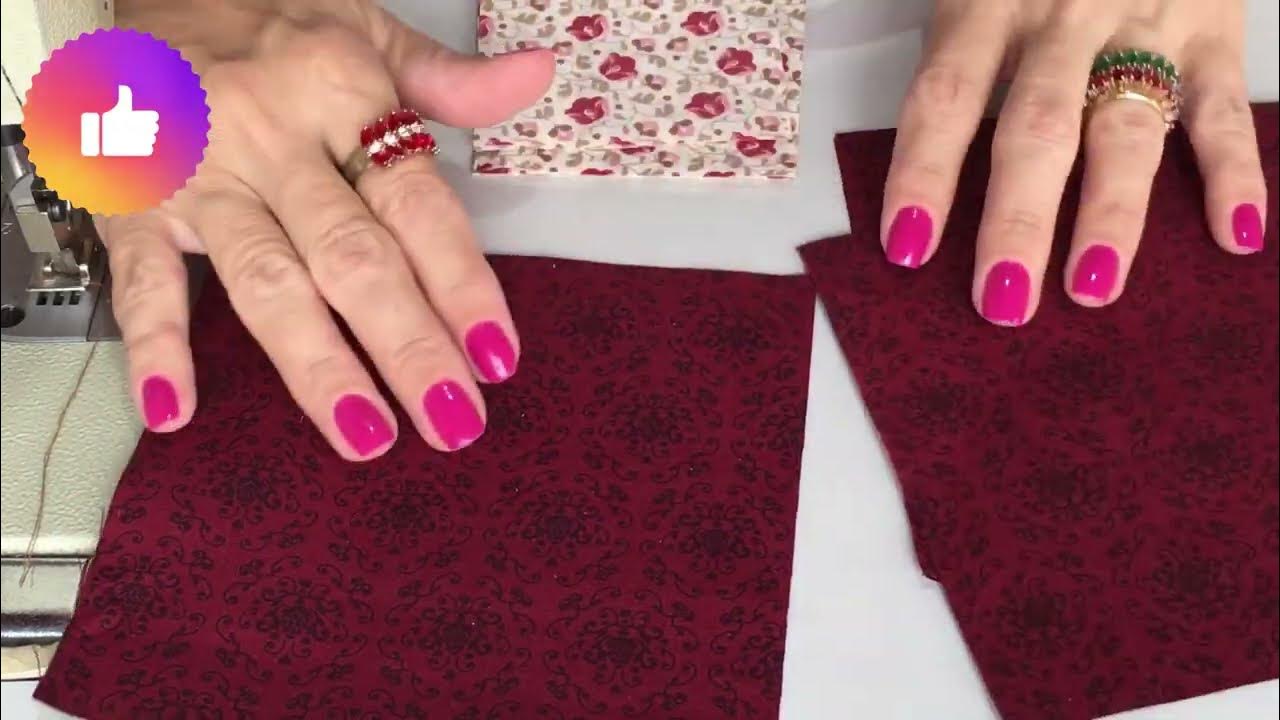 Lindo Fácil BLOCO de PATCHWORK Rápido de COSTURAR - YouTube