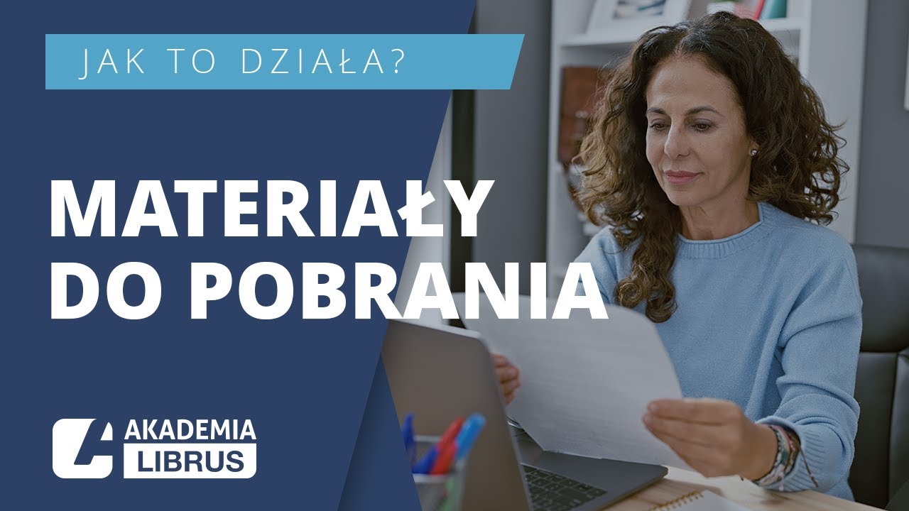Jak to działa? Materiały do pobrania w Akademii Librus - YouTube