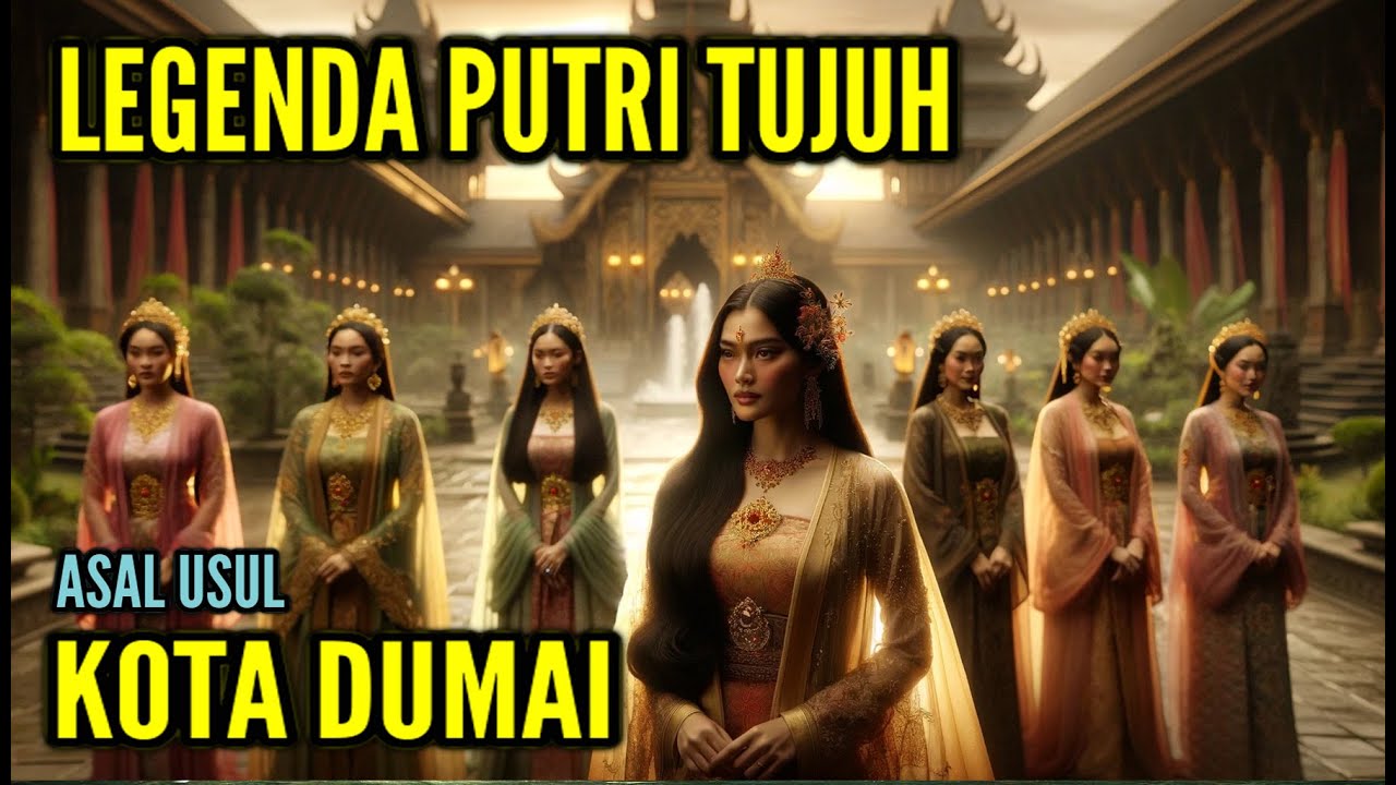 ASAL USUL KOTA DUMAI LEGENDA PUTRI TUJUH | CERITA RAKYAT RIAU | KISAH ...