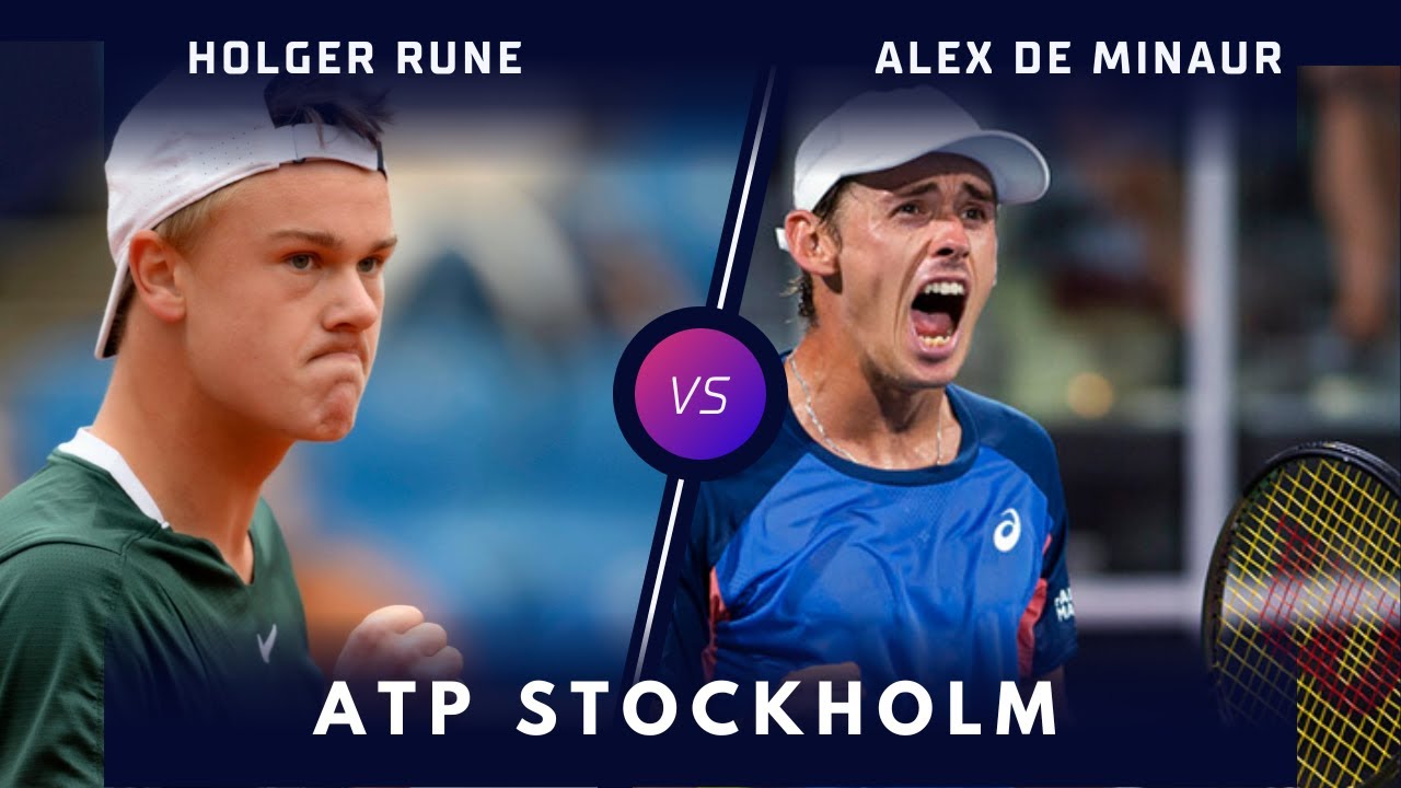 Holger Rune vs Alex De Minaur ATP Stockholm Prediction - YouTube