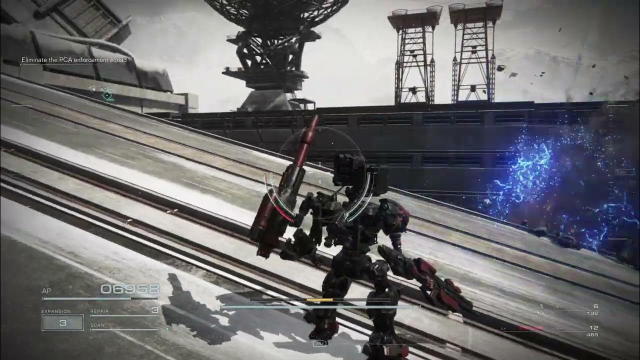 Armored Core 6 Eliminate the Enforcement Squads - YouTube