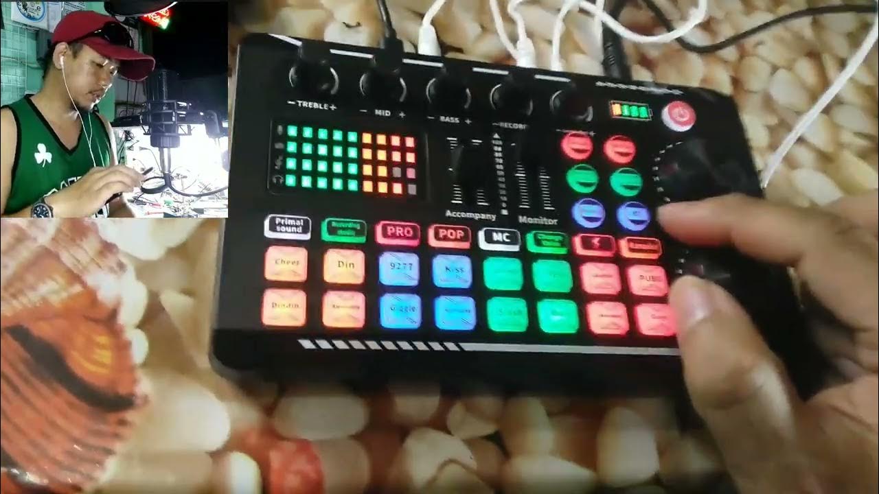 f998 soundcard demo setup - YouTube