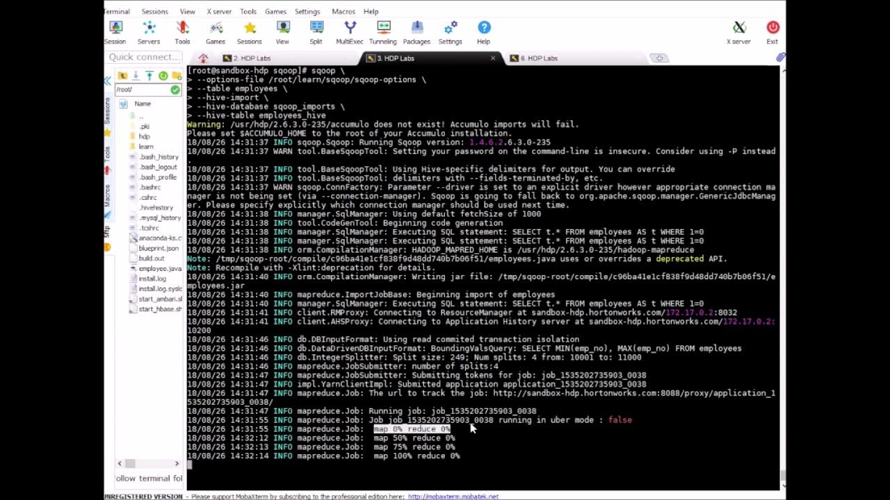 28 Complete Sqoop Training - Importing data into a Hive table - YouTube