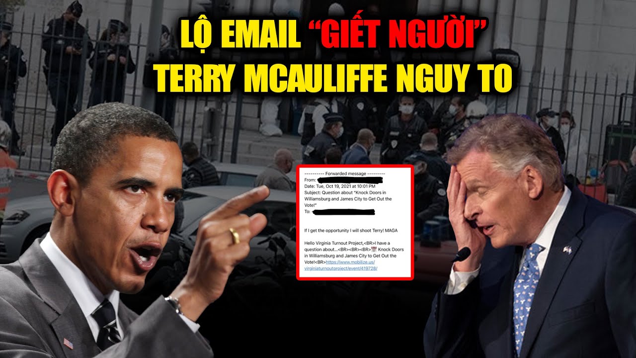 CHẤN ĐỘNG VIRGINIA: Terry McAuliffe vô tình gửi nhầm Email để lộ kế ...