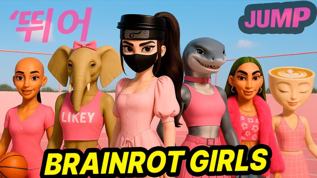 BRAINROT GIRLS / K-POP - ‘뛰어(JUMP) | Official Music Video - YouTube