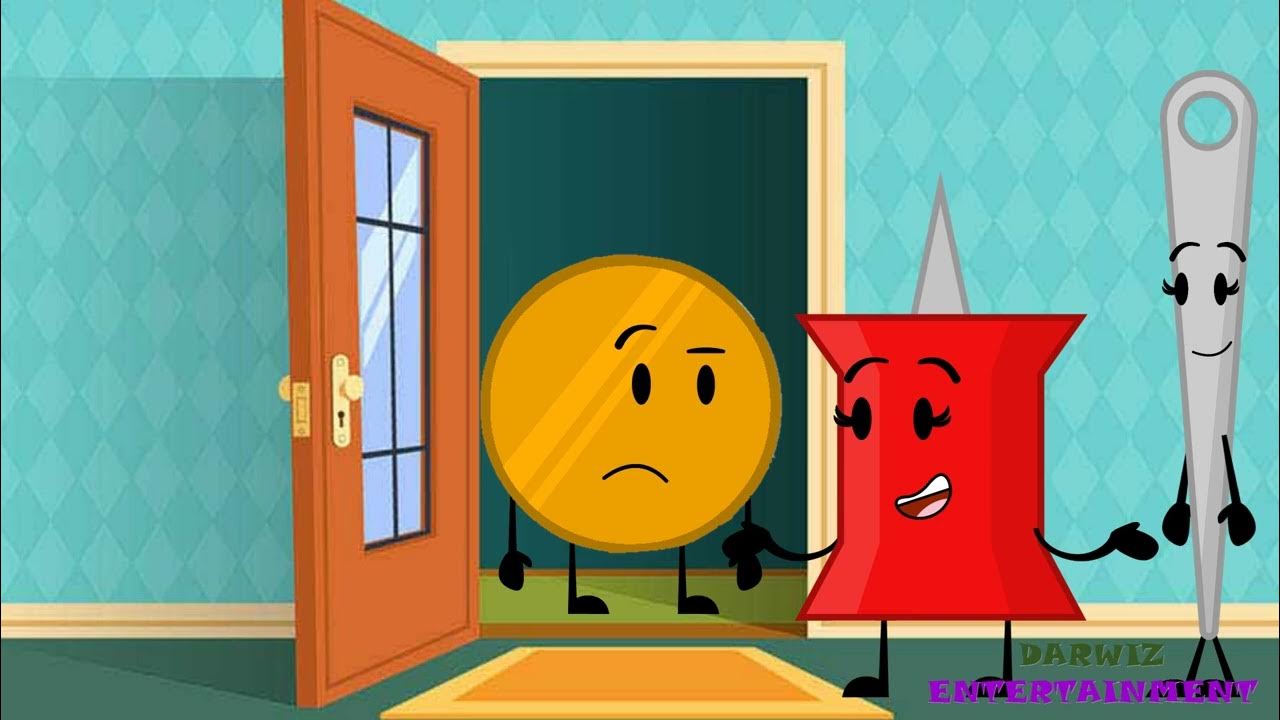 BFDI - Won't you come in, Coiny? (Coiny x Pin romantic moment with Needle) - YouTube