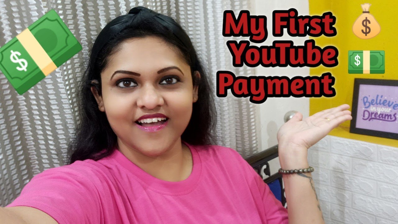 My First YouTube Payment|YouTube Earning - YouTube
