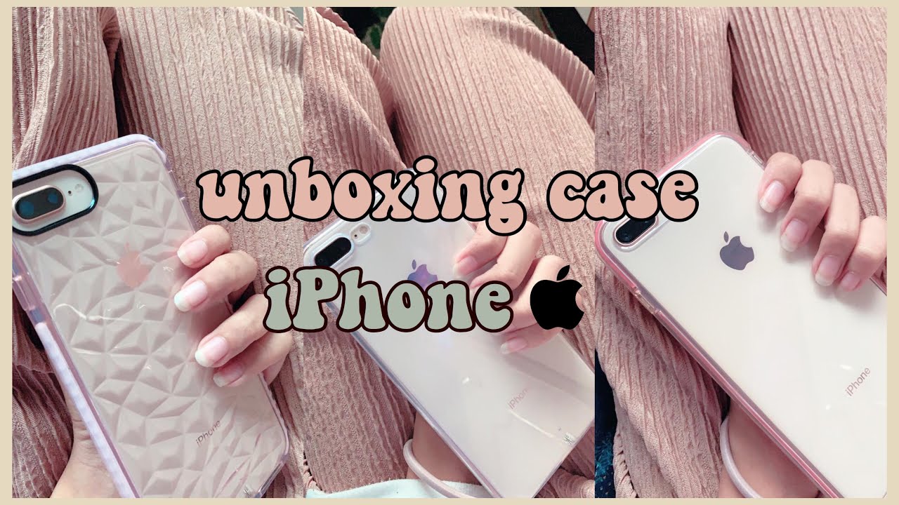 unboxing case hp iPhone || shopee haul - YouTube