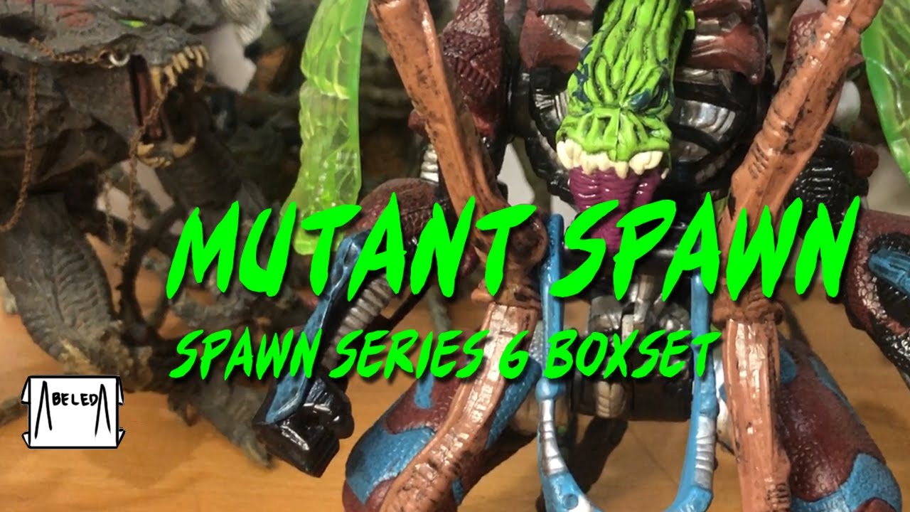 Mutant Spawn-spawn series 6 box set repaint - YouTube
