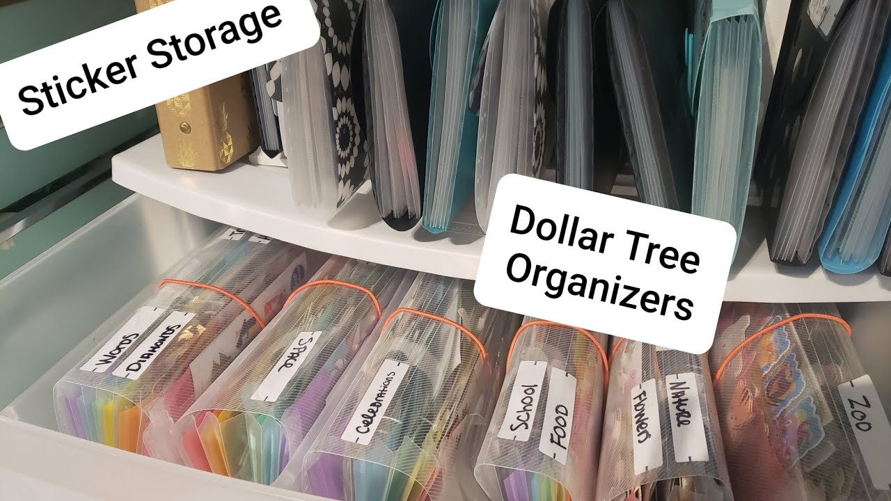 Sticker Storage Solution - YouTube
