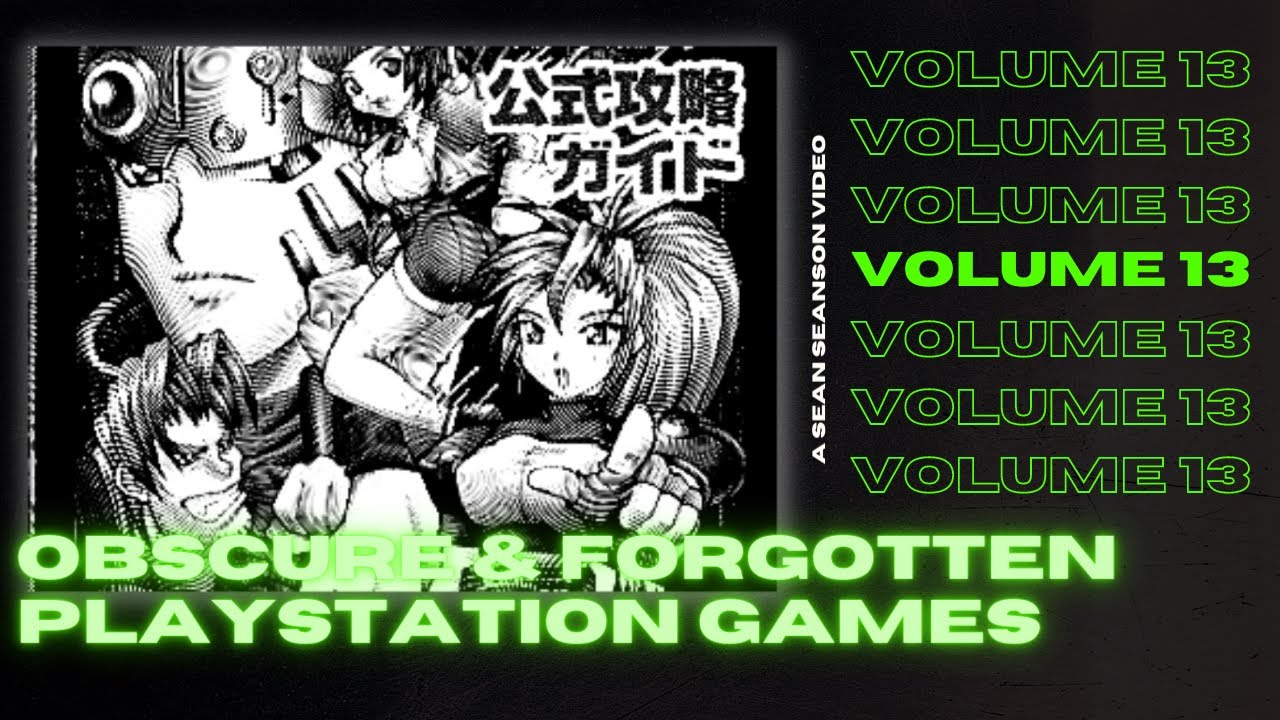 Obscure & Forgotten PS1 Games Vol.13 | Sean Seanson - YouTube