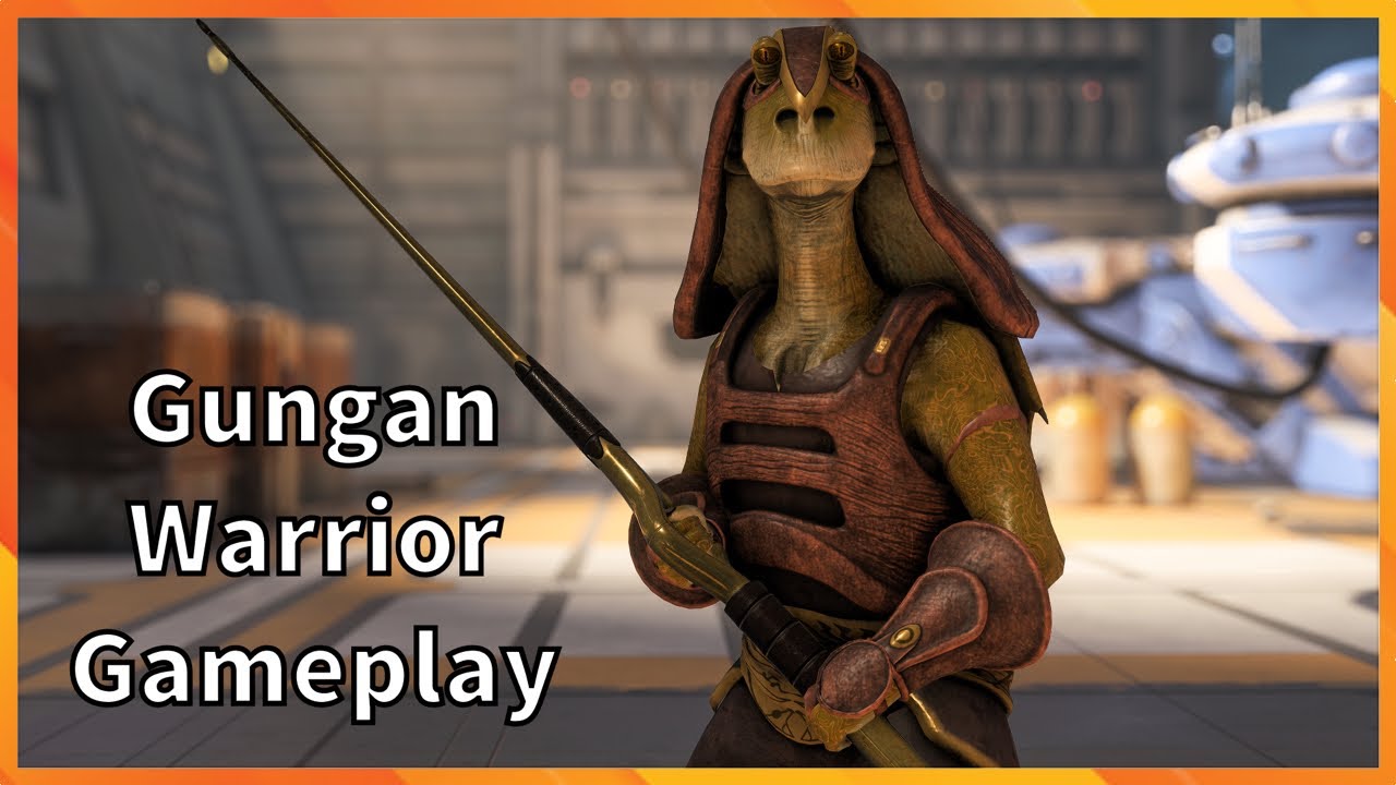 Gungan Warrior Gameplay Star Wars Battlefront 2 - YouTube