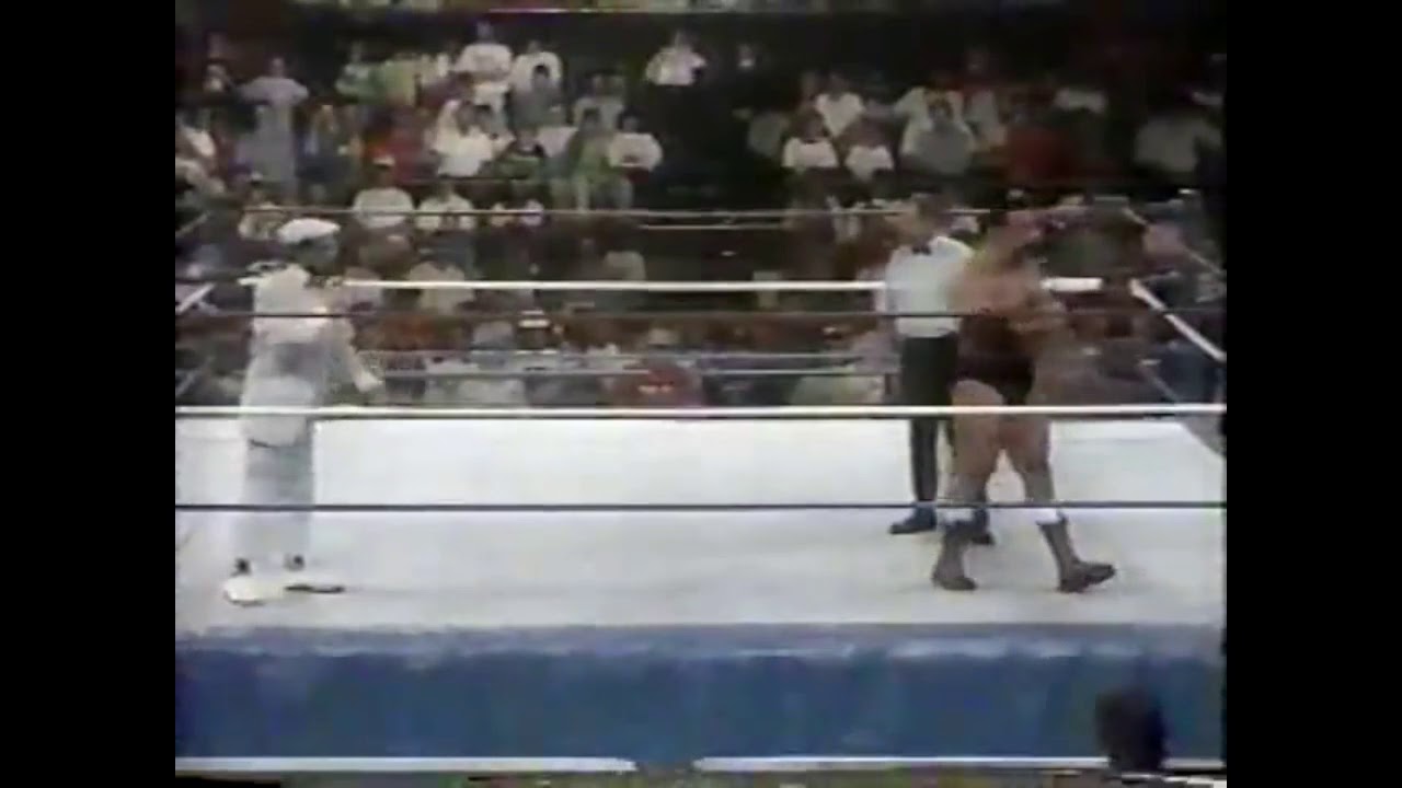 Sid vs Jobber Big Bully Busick WWF Wrestling Challenge 1991 - YouTube