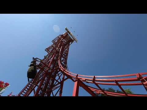 Hollywood Action Tower 4K (Onride/Offride) | Movieland Park - YouTube