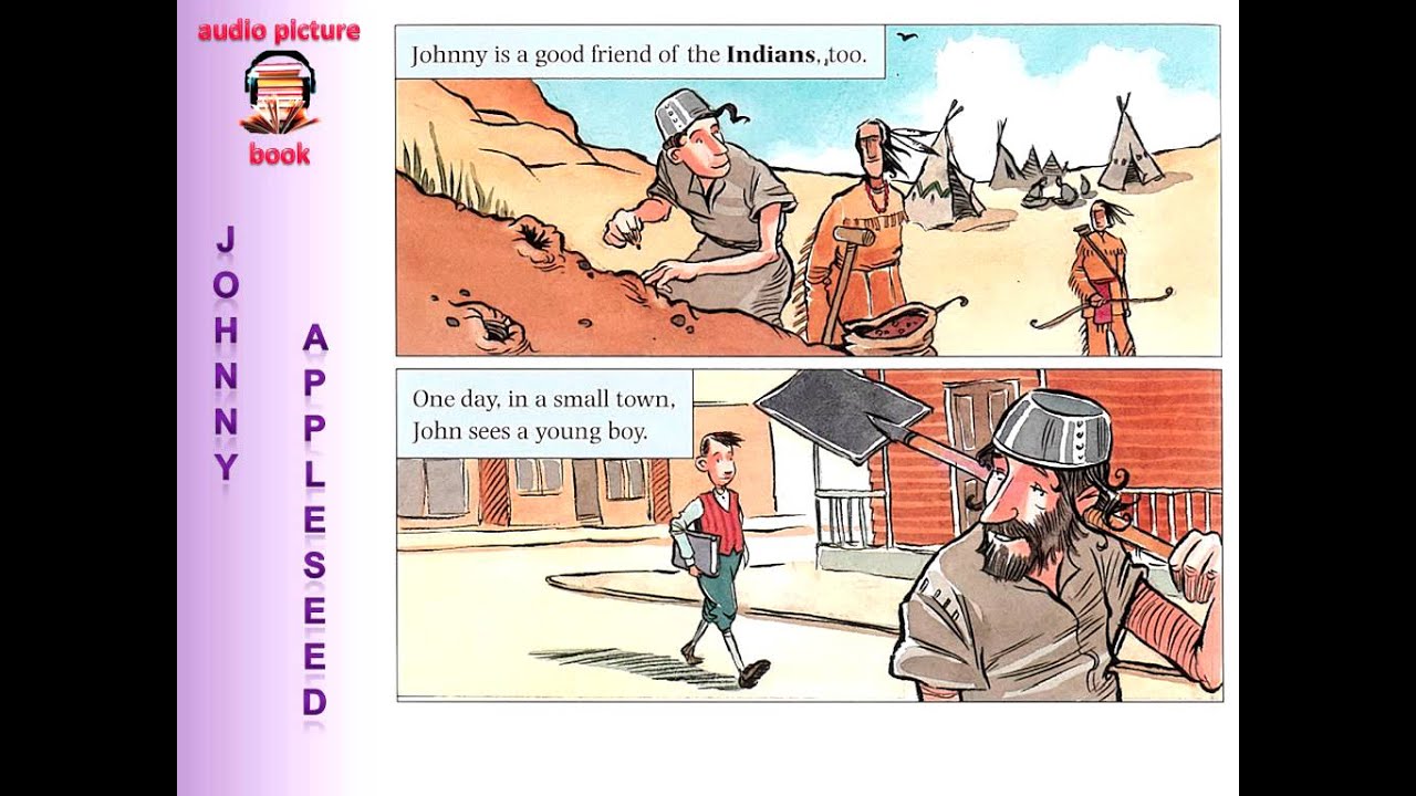 Learn English through Stories: Johnny Appleseed (level 0) - YouTube