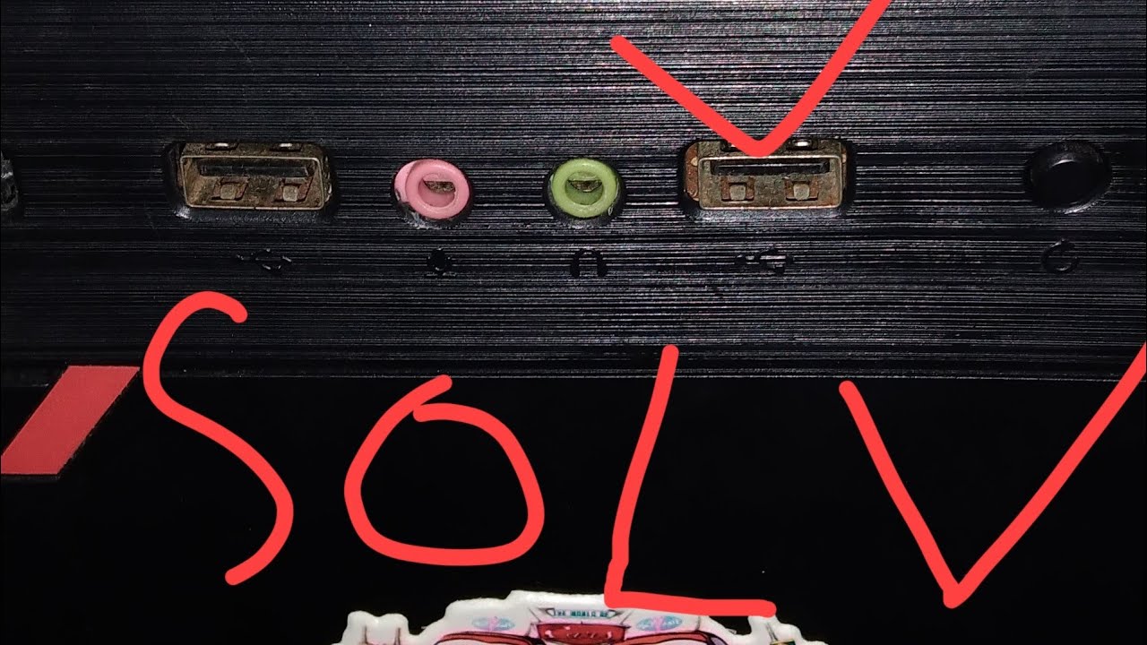 how to solve not response front side pc ox cable connector - YouTube