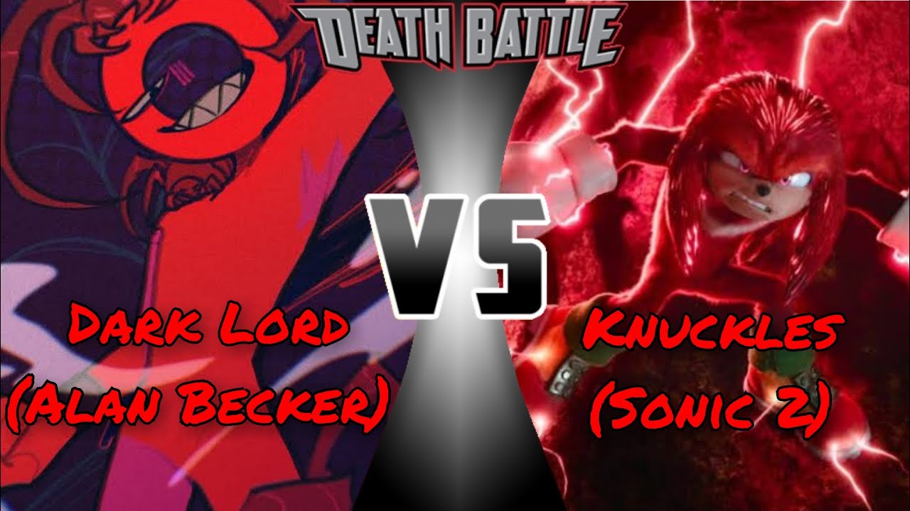 Dark Lord (Alan Becker) vs Knuckles (Sonic 2) Para el torneo de ...