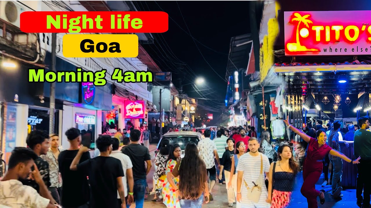 GOA NIGHTLIFE | TITO'S LANE | Casino - YouTube