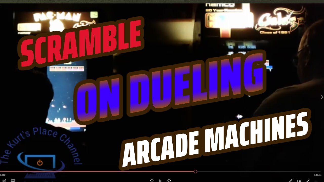 Scramble On Dueling Arcade Machines - YouTube
