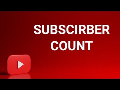 subscribers count - YouTube