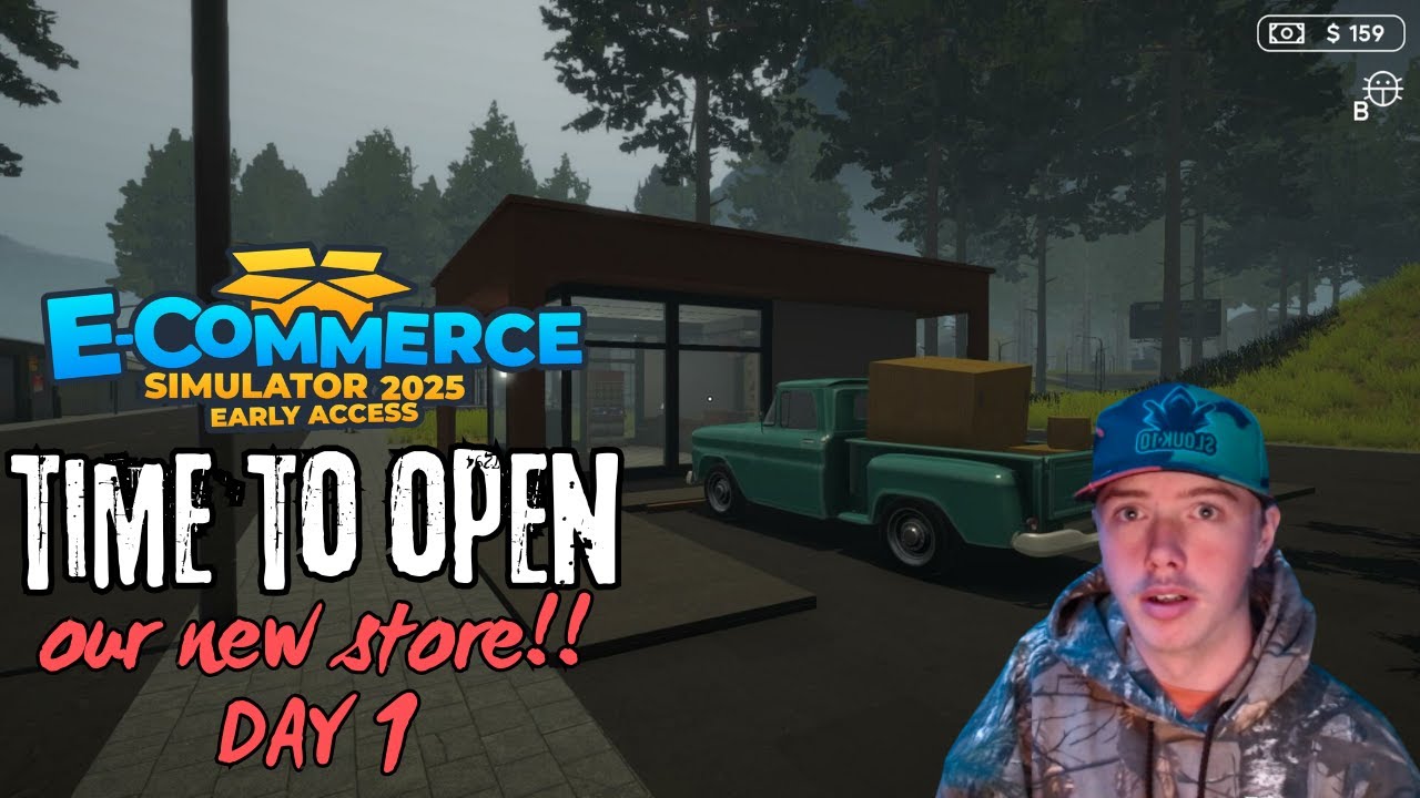 🟢LIVE. time to open our new store!! (E-commerce Simulator 2025) - YouTube