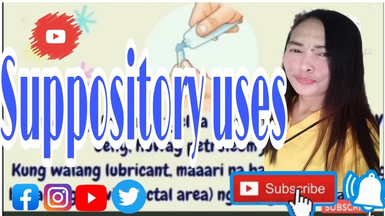 how to use suppository - YouTube